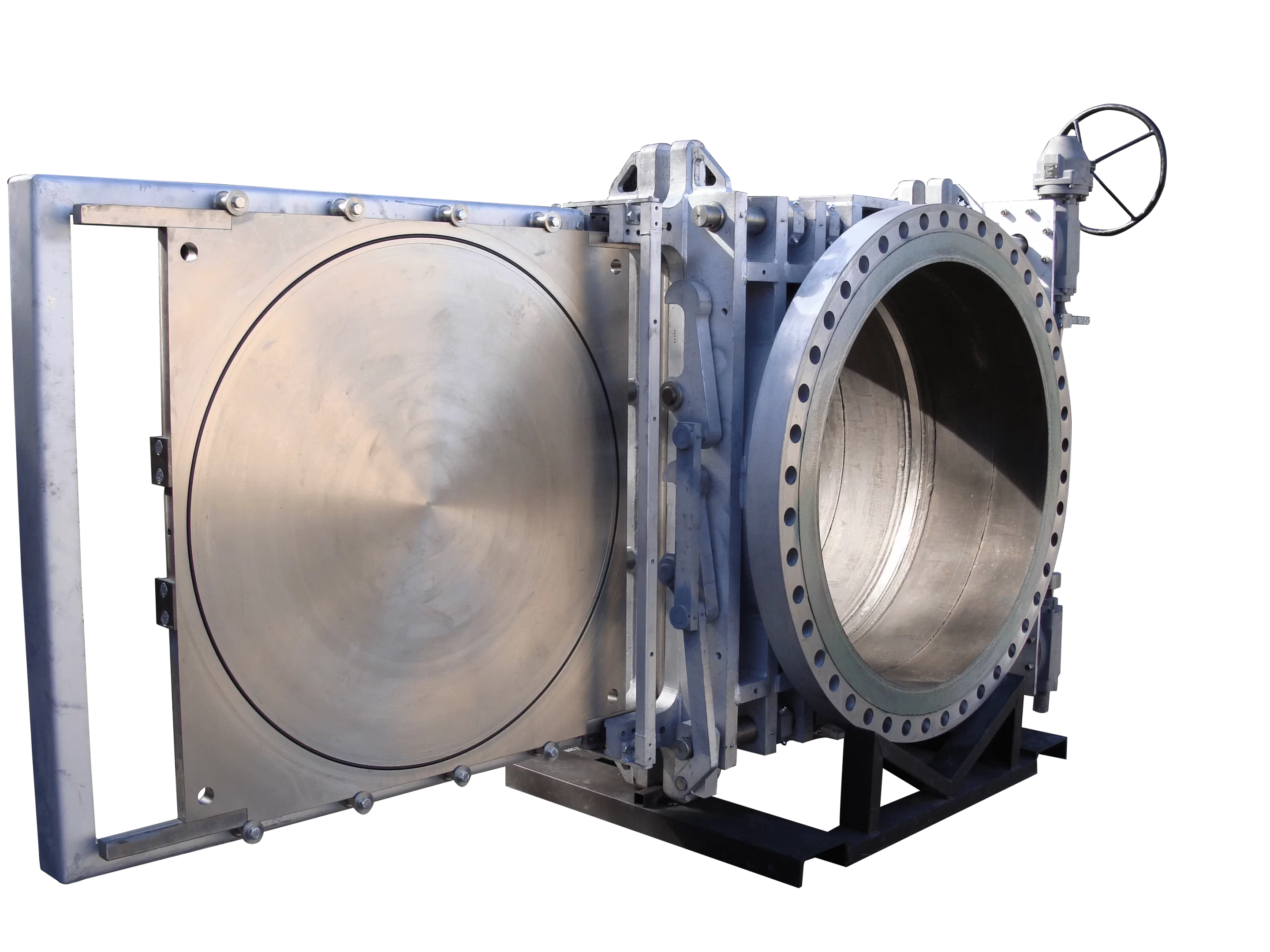 快动操作盲板： 先进的管道盲封设备